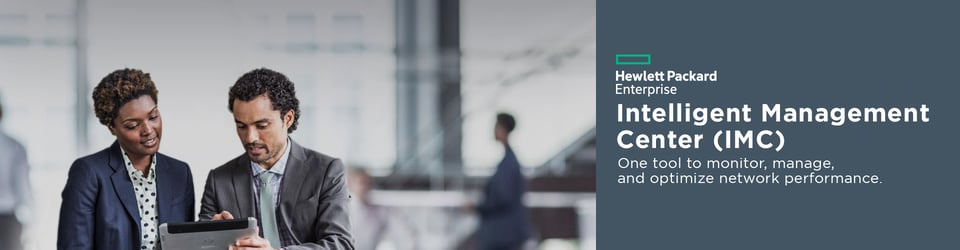 HPE Intelligent Management Center (IMC) for Network Performance | VLCM ...