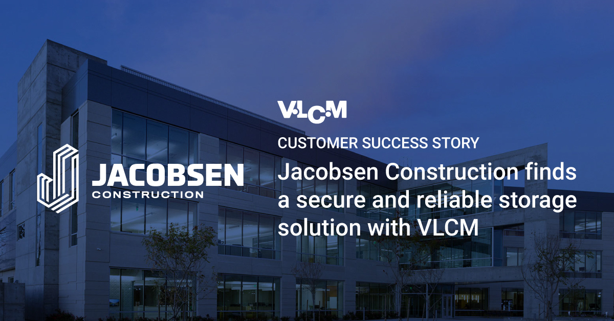 Jacobsen Construction finds a secure and reliable storage solution with ...