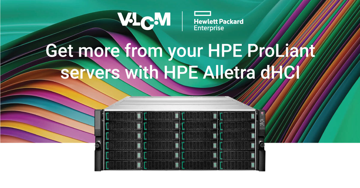 HPE Alletra dHCI Demo: Maximizing the Value of Your ProLiant Servers